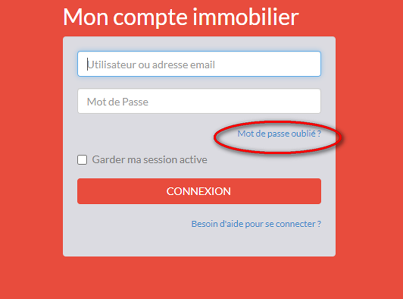Problème de connexion à l'extranet